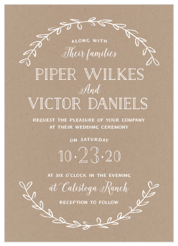 Wedding Invitation Wording Backyard Ceremony Trendy Wedding