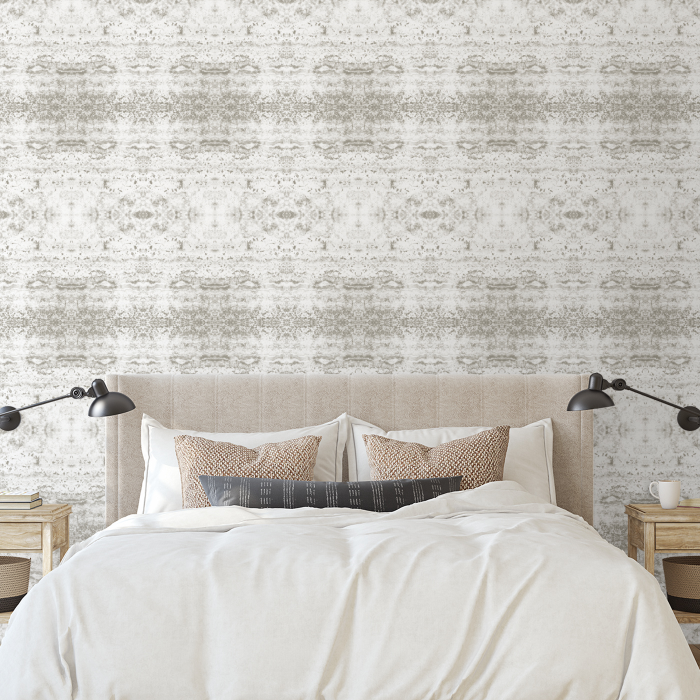 Reflective Stone Peel And Stick Removable Wallpaper | Love vs. Design