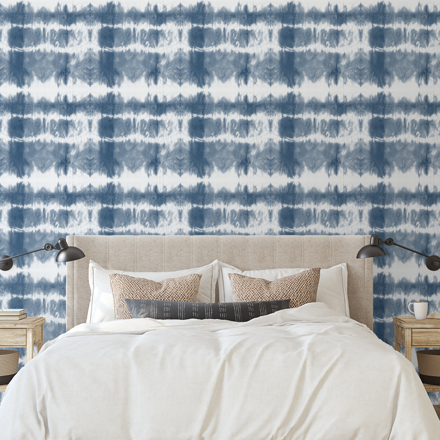 Tie Dye Peel And Stick Removable Wallpaper | Love vs. Design