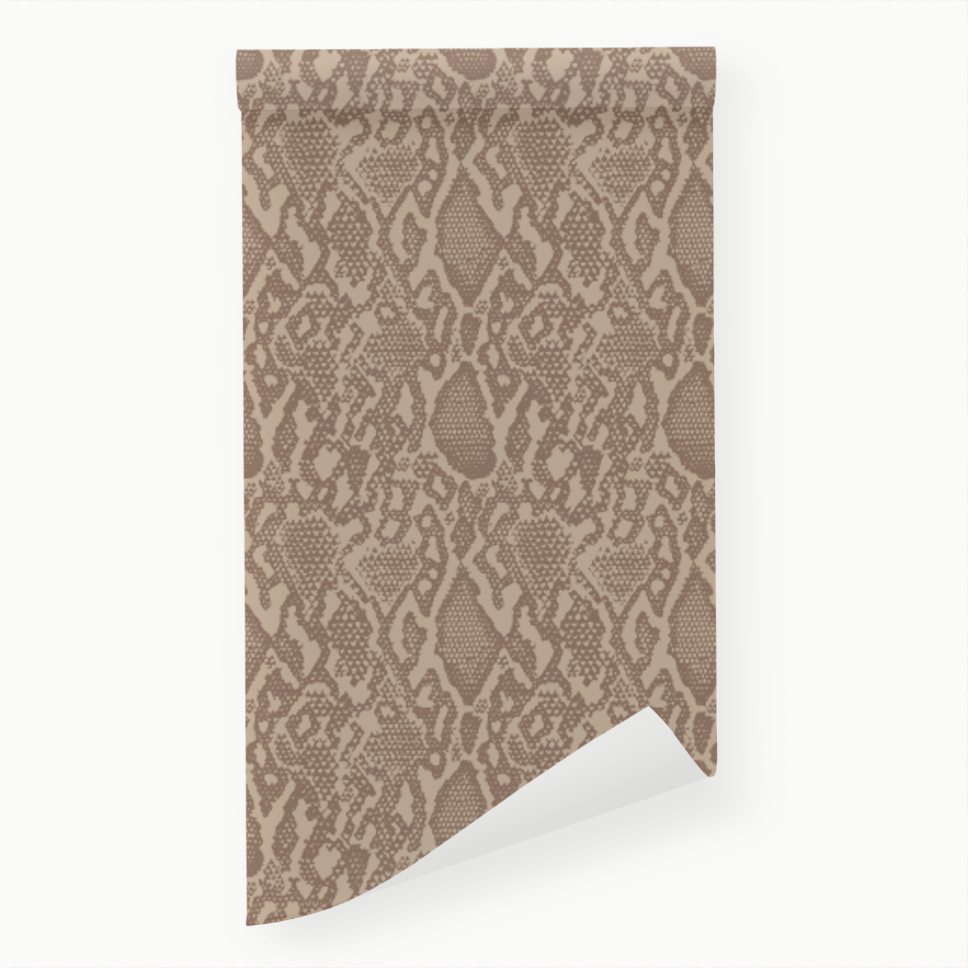Snakeskin Pattern Peel and Stick Removable Wallpaper | Love vs. Design