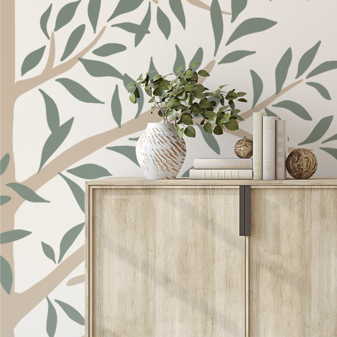Wild Tree Peel and Stick Wallpaper | Love vs. Design