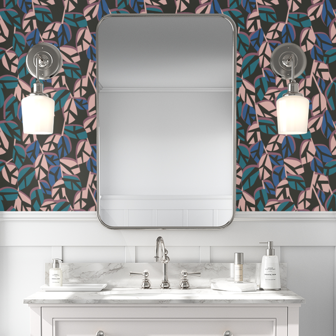 Color Complex Peel and Stick Removable Wallpaper | Love vs. Design