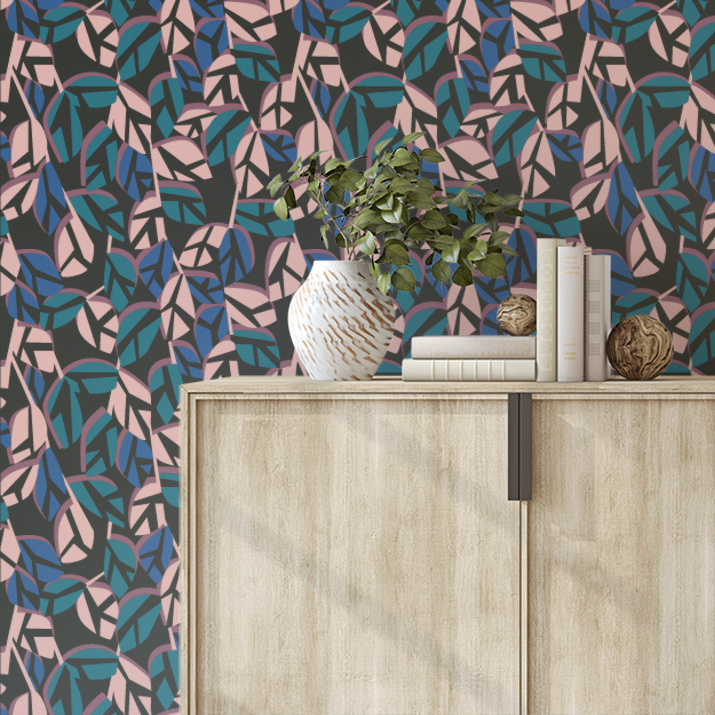 Color Complex Peel and Stick Removable Wallpaper | Love vs. Design