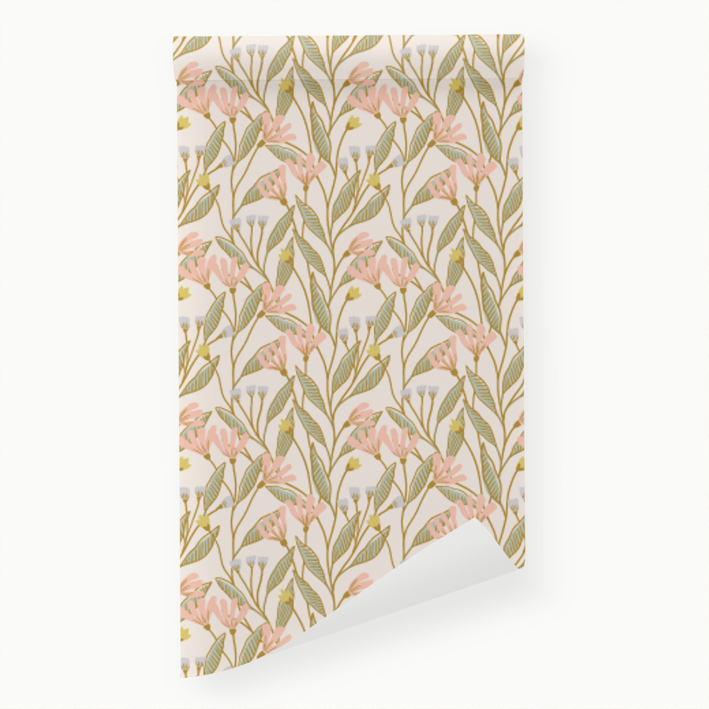 Tropical Floral Peel and Stick Wallpaper | Love vs. Design