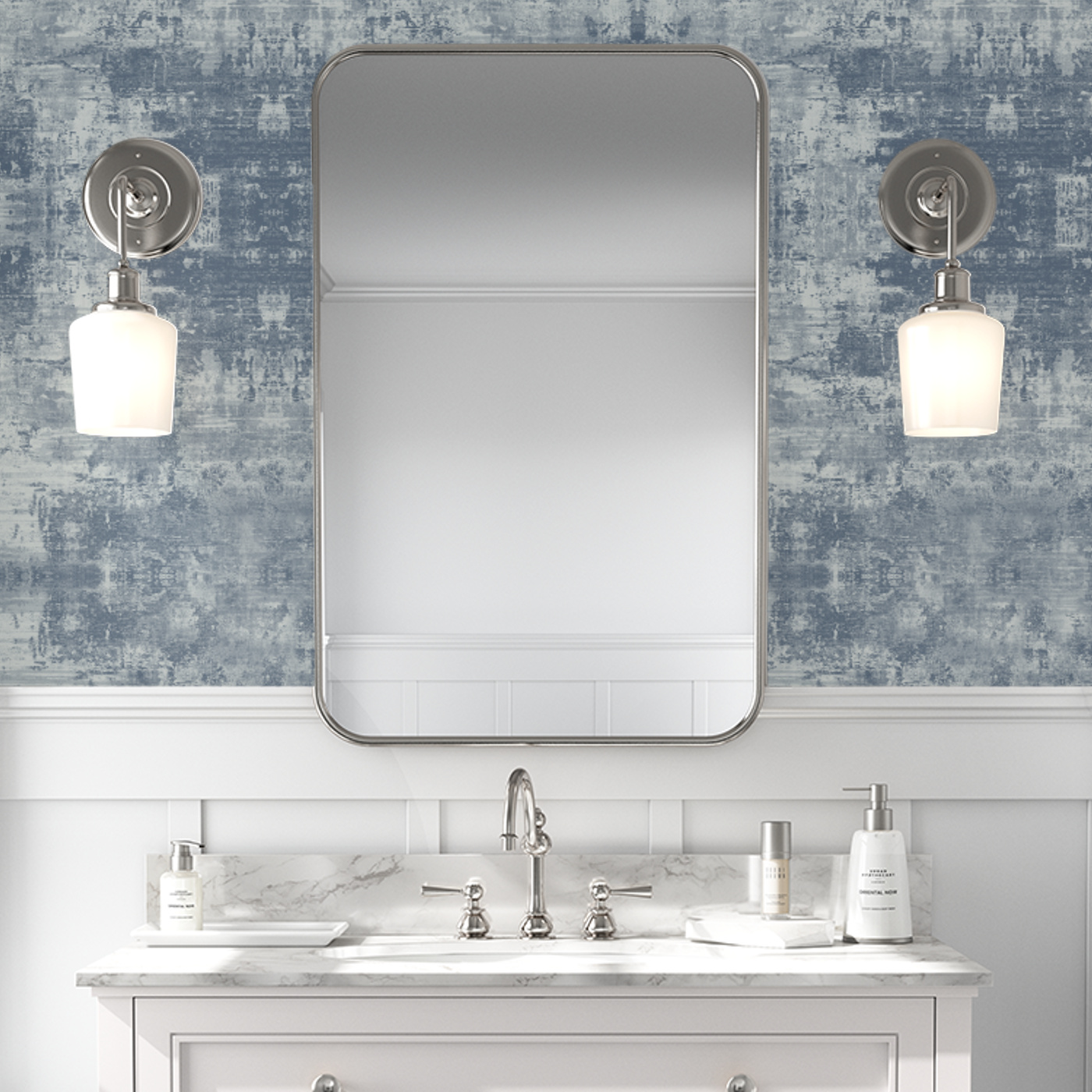 Blurred Lines Peel and Stick Removable Wallpaper | Love vs. Design