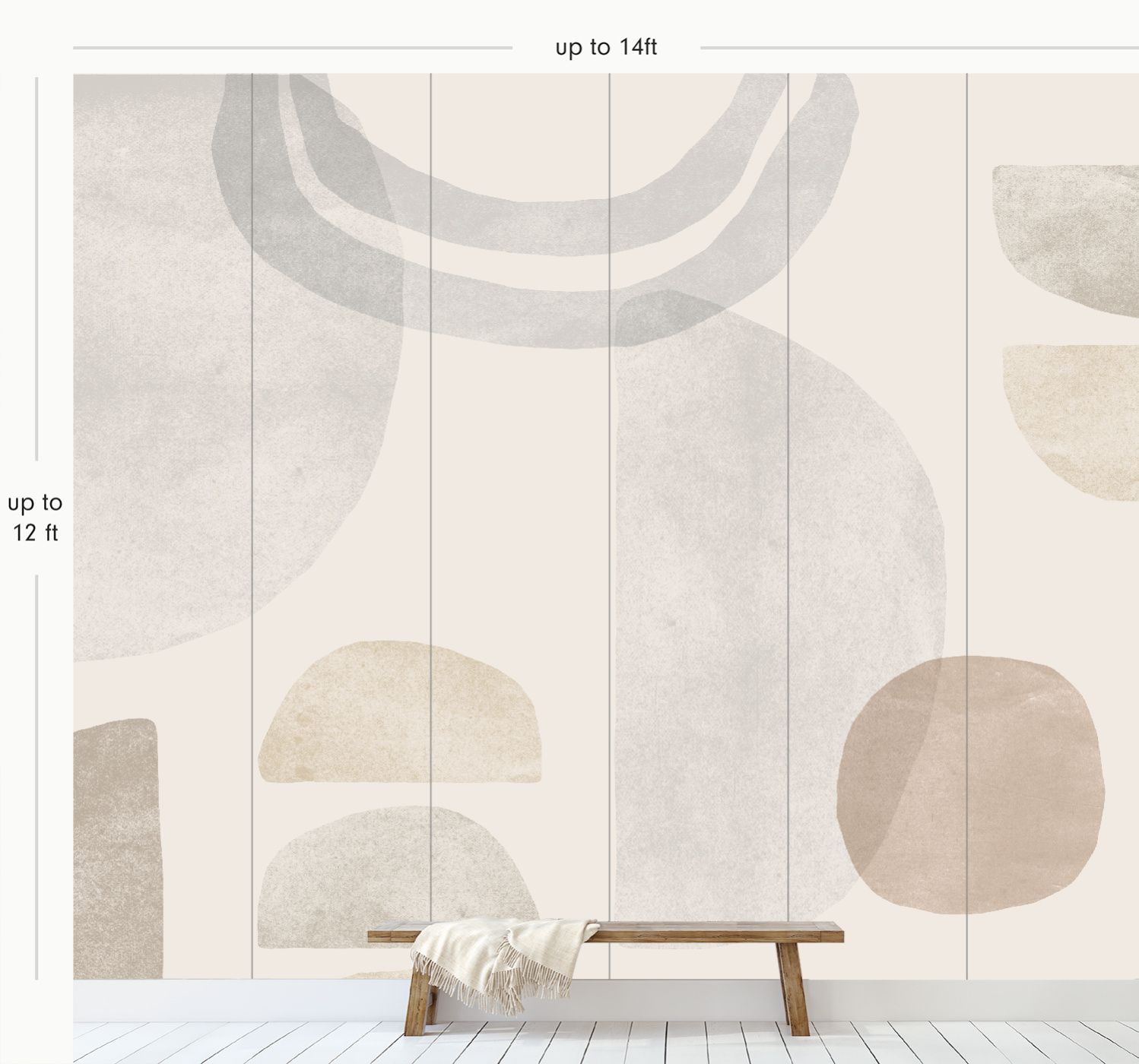Peel And Stick Wall Murals | NEW 200+ Customizable Colors